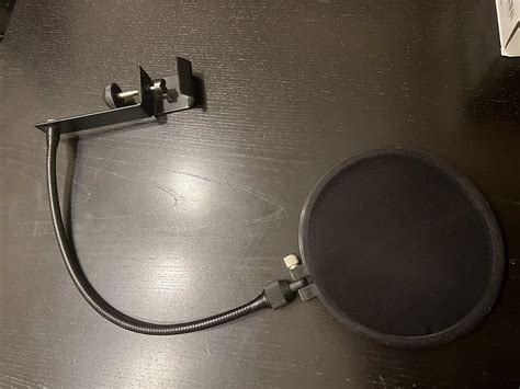 pop filter nady mpf 6 clamp on microphone pop filter with reverb