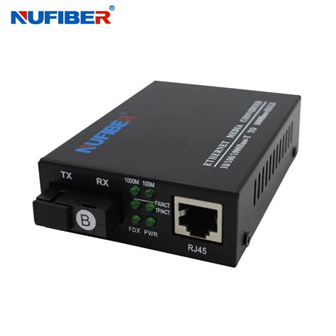 Lc Media Converter 1000m Gigabit Fiber Media Converter Sfp Lcsc