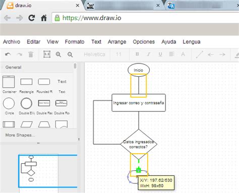 Como Crear Un Diagrama Online Con Diagramly Pcwebtips My Xxx Hot Girl