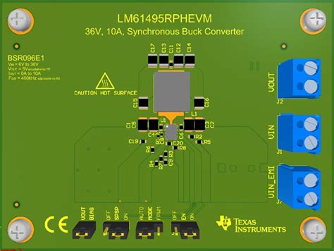 LM RPHEVM Converter Evaluation Module EVM TI Mouser