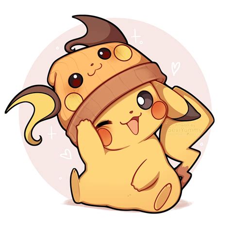 Cant Wait To Evolve Pokemon Pikachu Raichu Anime Fanart In