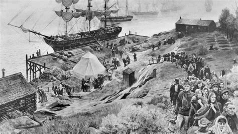 What Was The Port Of Entry For The Irish Immigrants Of 1847
