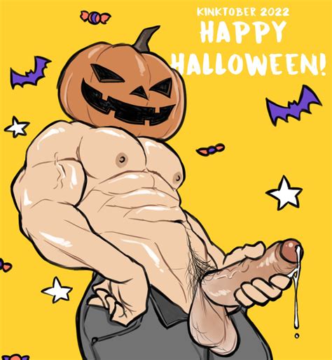Rule 34 Abs Balls Bara Biceps Big Balls Big Penis Boner Cum Erection Halloween Holidays