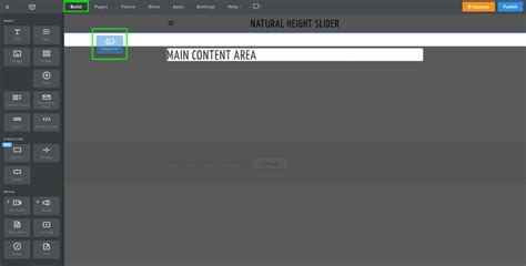 How To Put A Fullscreen Slider On The Homepage Of Your Weebly Site Editor Tricks