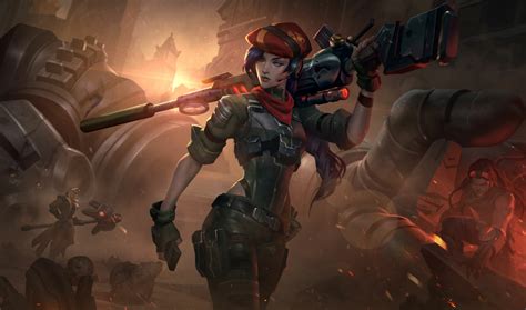 League Of Legends Vi And Caitlyn Wallpaper