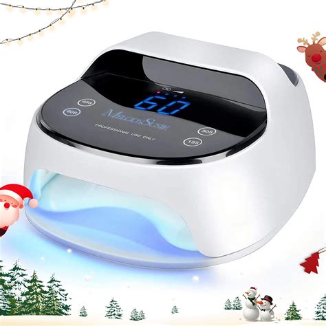 Melodysusie Cordless Gel Nail Lamp Rechargeable Uv Led Nail Dryer With