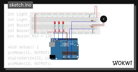 Coba Wokwi ESP STM Arduino Simulator