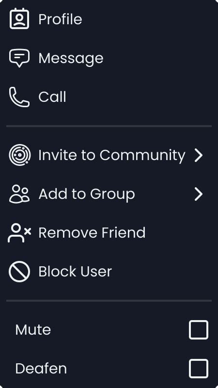 Chat Add Quick Profile Feature That We Had In Core Issue Satellite Im Uplink GitHub
