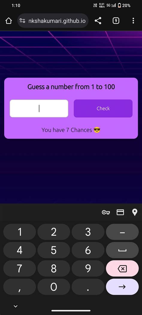 Revisednumberguessing Game With Html Css And Javascript Akanksha Kumari Posted On The Topic