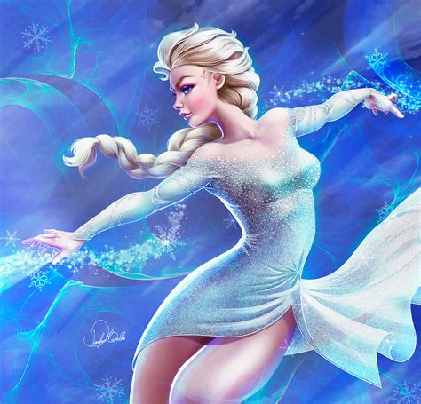 Elsa The Snow Queen Frozen Image By Douglas Bicalho 2786574