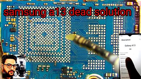 Samsung A13 Dead Solution Samsung A13 Cpu Reball Samsung A13 Cpu Ufs