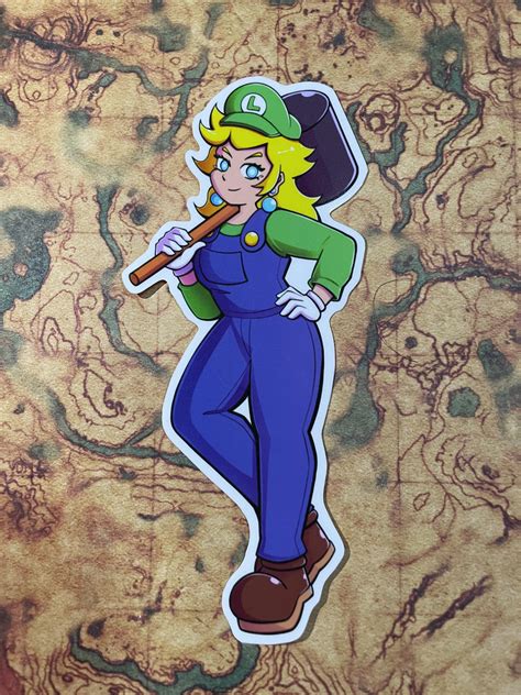 Luigi And Princess Peach