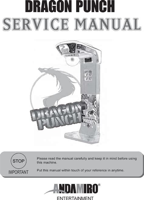 Andamiro Dragon Punch Arcade Game Machines Service Manual Pdf Viewdownload