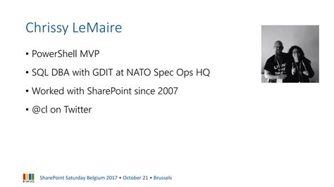 Simplifying Sql Server And Sharepoint Migrations Using Powershell Ppt