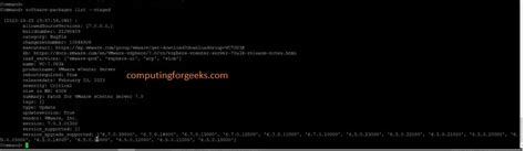 Patching Vmware Vsphere Vcenter 70 Using Cli Computingforgeeks