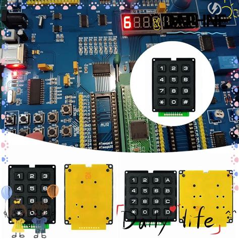 Daphne Matrix Switch Keyboard Diy 3444 Matrix Keypad Professional