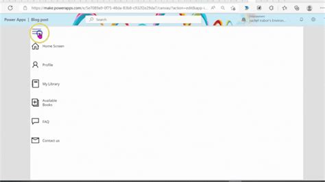 Create A Responsive Menu Navigation Bar In Canvas Power Apps Using Gallery Control