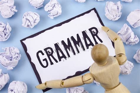 Handwriting Text Writing Grammar Concept Meaning System And Structure Of A Language Correct