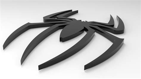 Spiderman Logo 3d Model Cgtrader