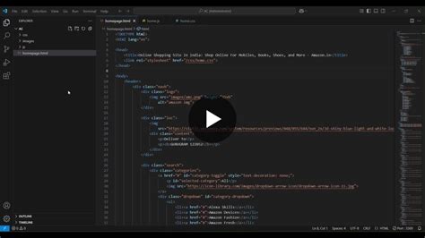 Amazon Clone Html Css And Js Gourav Rao