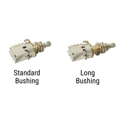 Wd® Potentiometer With Push Pull Or Push Push Dpdt Switch 250 Kohm 500 Kohm