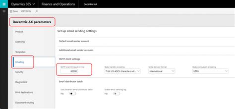 What Can We Do When Emailing Invoices Fails Due To Smtp Client Timeout In D365fo Docentric Ax