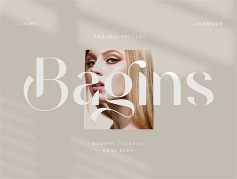 Bagins 英文字体设计素材otf Ttf Woff安装包 Ui设计素材网