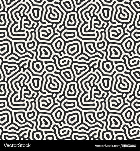 Diffusion Reaction Seamless Pattern Royalty Free Vector