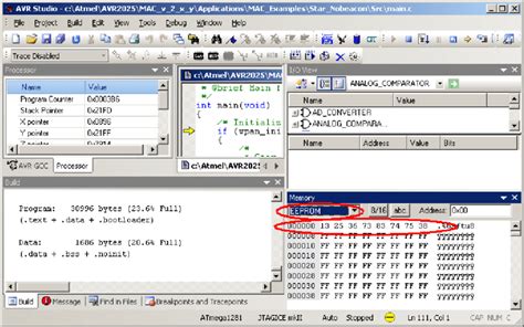 Atmel AVR Studio Verifying And Setting Of IEEE Address Download Scientific Diagram