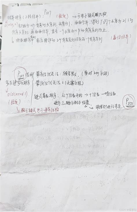 数据结构与算法（基础知识点总结） Csdn博客