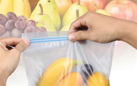 Double Ziplock Bags Custom Ziplock Bags