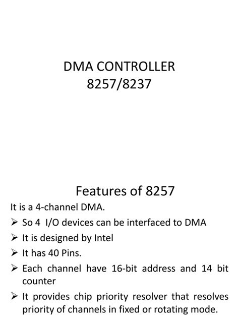 Dma Controller Download Free Pdf Input Output Electrical Engineering