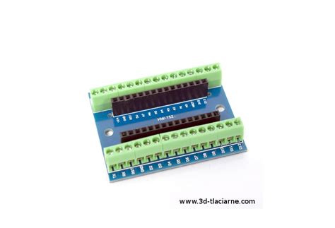 Arduino Nano Terminál Shield 3d Tlaciarne Luneta S R O