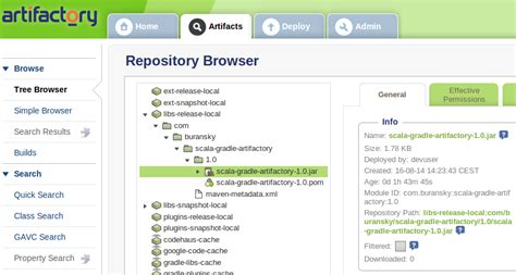Publish Jar Artifact Using Gradle To Artifactory