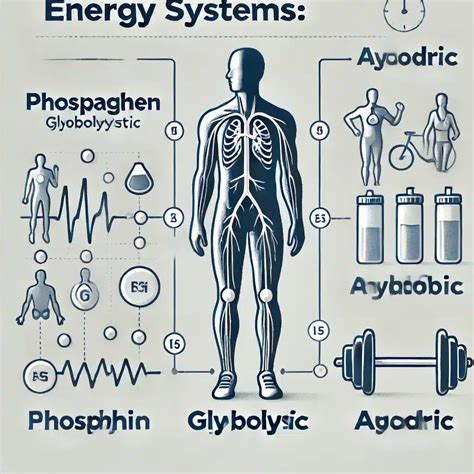 Body Energy Systems Phosphagen Glycolytic And Aerobic Systems