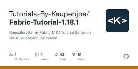 fabric tutorial 1 18 1 src main java net kaupenjoe tutorialmod item modtoolmaterials java at