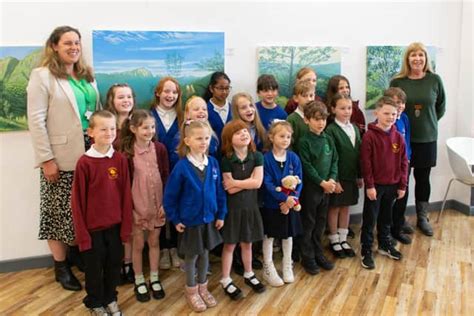 Corby Schools Celebrate Young Artist And Exhibits Their Artwork
