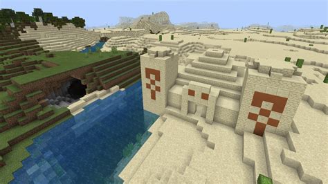 1665911630 A Grand Pyramid At The Spawn Seed Minecraft Pe
