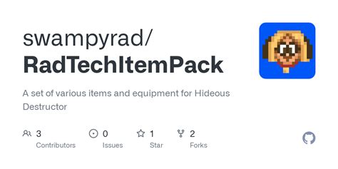 Github Swampyradradtechitempack A Set Of Various Items And