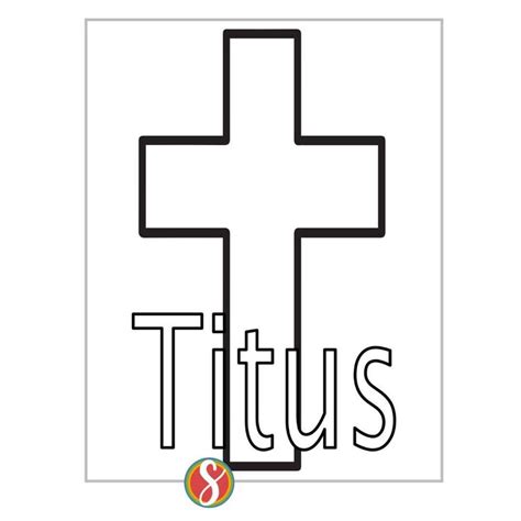 Free Titus Scripture Coloring Pages — Stevie Doodles