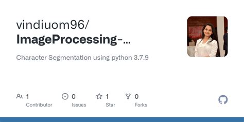 Github Vindiuom96imageprocessing Python Character Segmentation