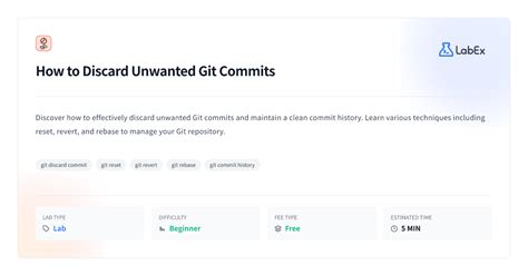 How To Discard Unwanted Git Commits Labex