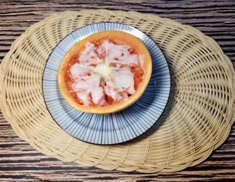 자몽 맛있게 먹기 꿀자몽 연유자몽 만들기