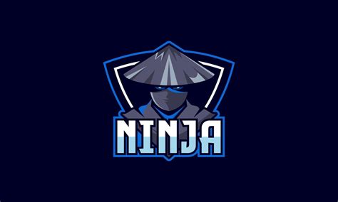 Ninja Logo Mascot Character 19580231 Vector Art At Vecteezy
