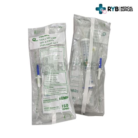 Soluset Volumetric Solution Infusion Set 150ml Cosmed Lazada Ph