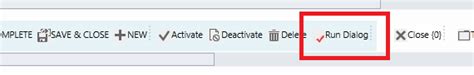 Ms Crm Customization Running Crm Dialog From Custom Ribbon Button