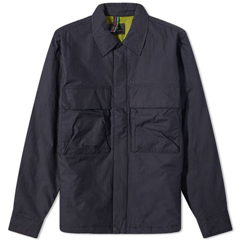 Paul Smith Nylon Overshirt Blue End
