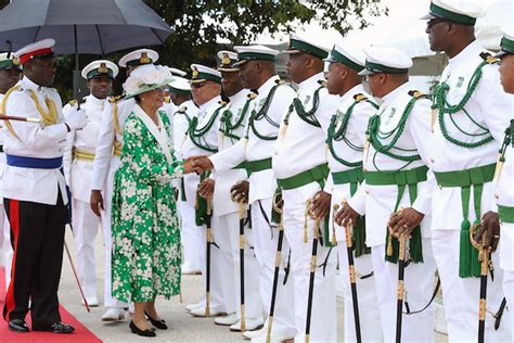 Governor Generals Divisions Ceremony At Hmbs Coral Harbour Nassau