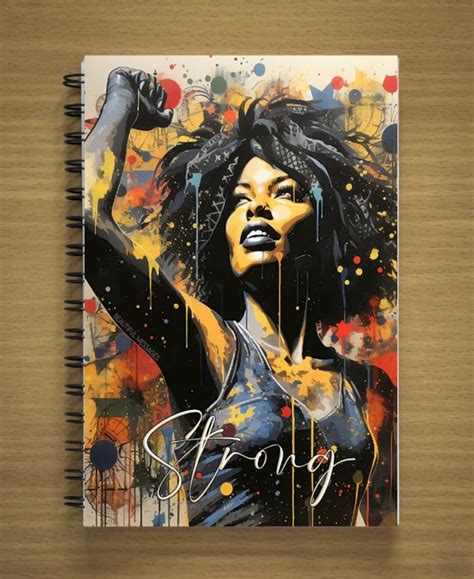 NOTEBOOK Designed For Women Of Color Melanated Women Journaling Books Journals Notebooks Reading