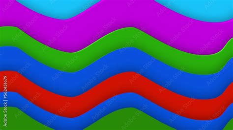 Abstract Twisted Gradient In Backgrounds Color Moving And Wave In
